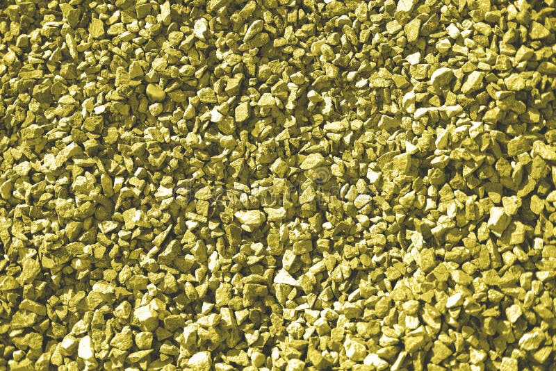 Color of the Year 2021 Illuminating Yellow Stones Background Stock ...