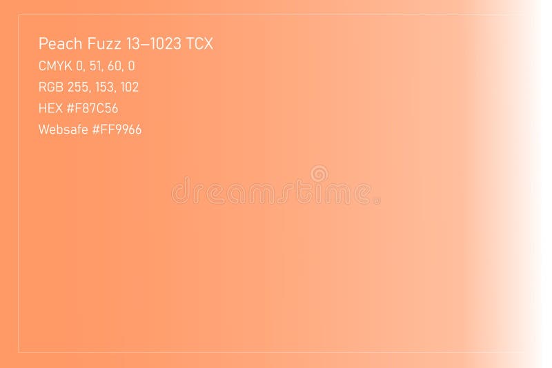 Color of the Year 2024 Peach Fuzz 13-1023 Editorial Stock Image - Illustration of grunge, colour ...