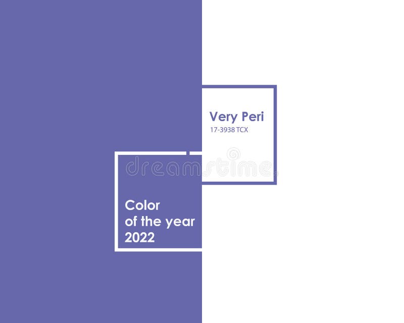 Color of the Year 2022. Very Peri Editorial Stock Photo - Illustration ...