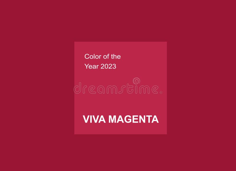 Color of the Year 2023 Viva Magenta Editorial Photography ...