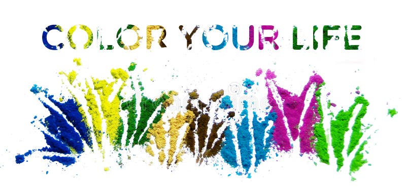 Color Your Life stock image. Image of rainbow, brown - 44403513