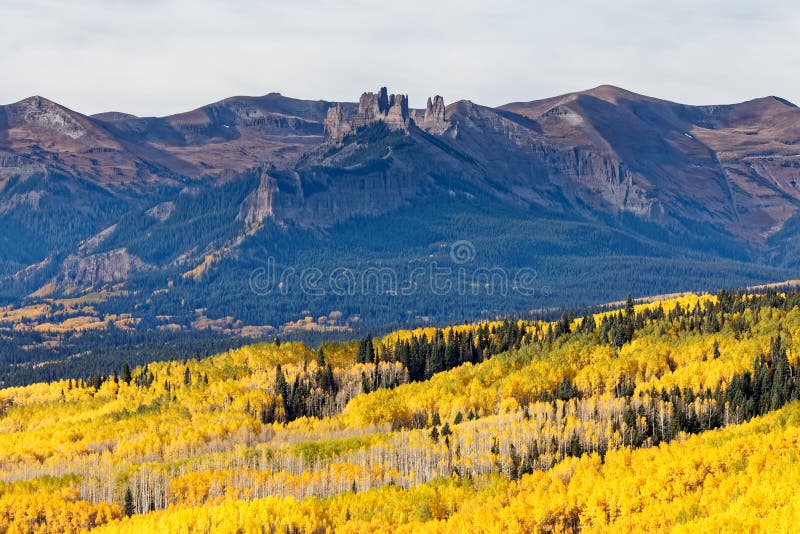 Colorado Autumn Scenery - Ohio Pass Stock Photo - Image of lake ...