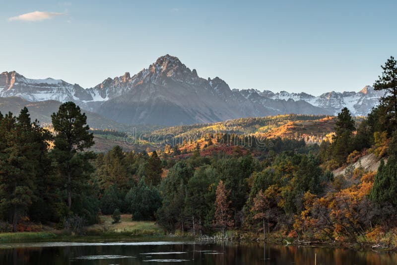 Colorado Autumn Scenery stock photo. Image of grit, cimarron - 93497540