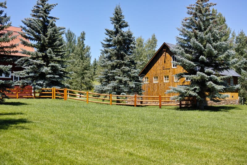 Colorado barn stock image. Image of trail, peaceful, sports - 66270917