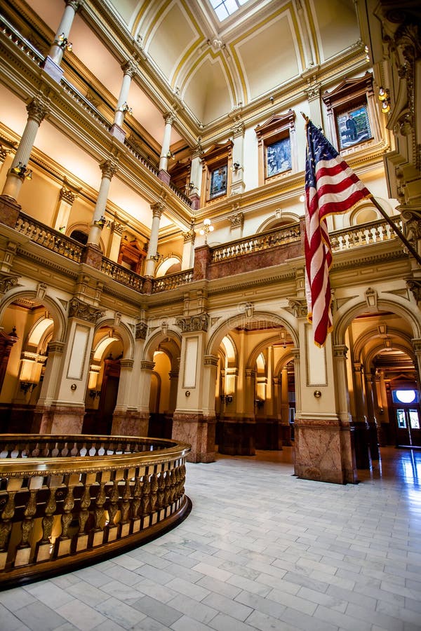 Colorado Capitol Building Atrium Editorial Photography - Image of ...