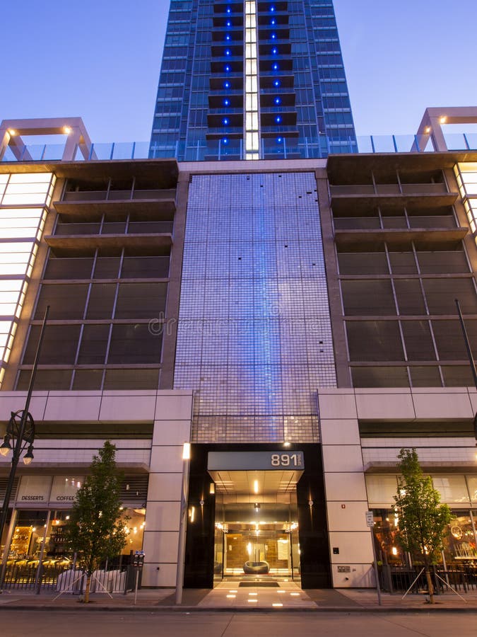 Colorado Convention Center editorial stock photo. Image of street ...