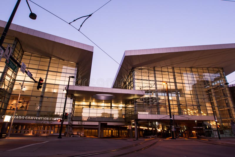 Colorado Convention Center editorial image. Image of architecture ...