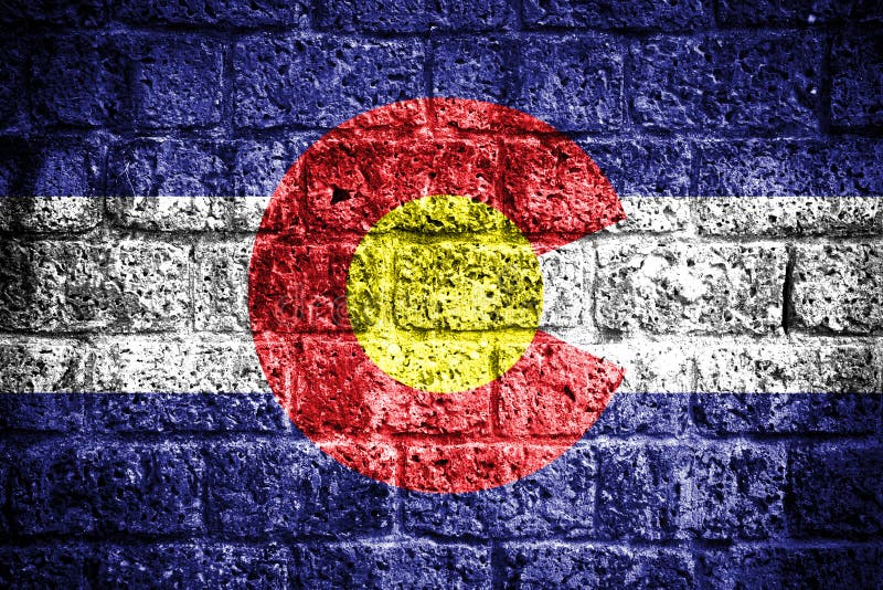 Colorado-Flagge stockfoto. Bild von fest, abbildung, fahne - 38475200