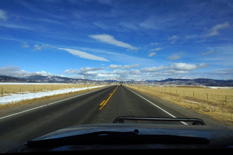 Colorado highway stock image. Image of speed, colorado - 28866567