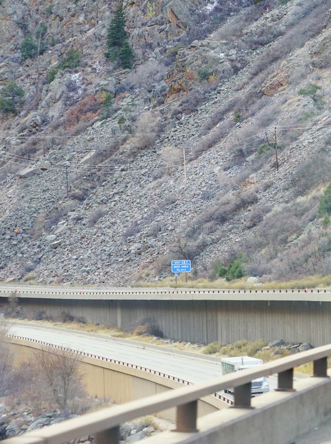 Colorado highway landscape stock image. Image of aspen - 105500053