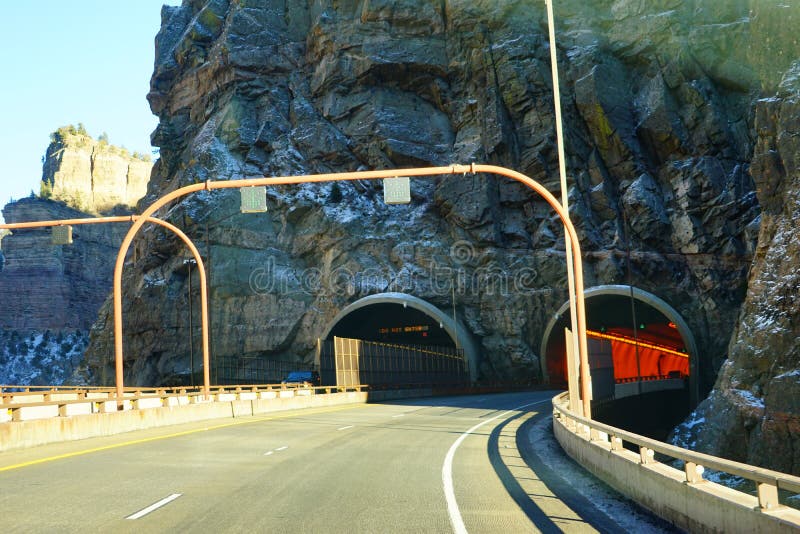 Colorado highway landscape stock image. Image of interstate - 107711545