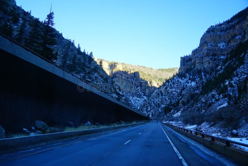 Colorado highway landscape stock photo. Image of autumn - 107711604