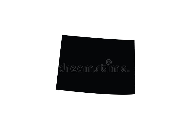 Colorado State Map by Counties Stock Vector - Illustration of county ...