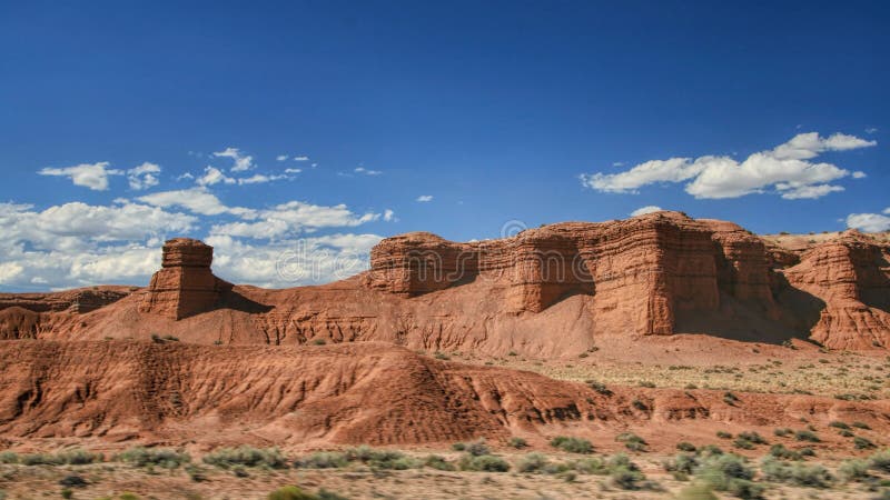 Colorado Red Desert stock image. Image of desert, mountains - 58879615