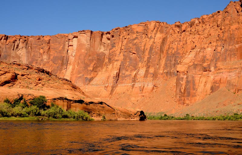 Colorado River Arizona stock photo. Image of geology - 276585074