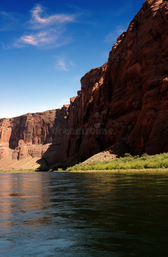 Colorado River Arizona stock photo. Image of landscape - 280189472