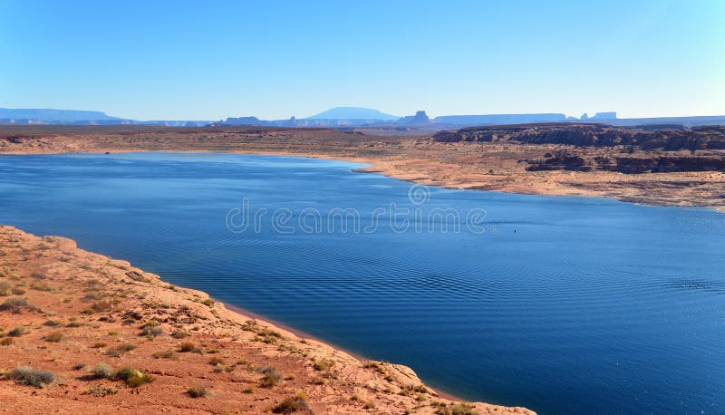 Colorado river. Arizona stock photo. Image of sunset - 80499708