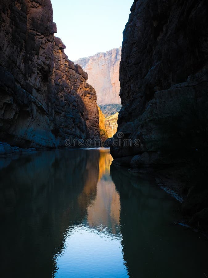 Colorado River at Big Bend stock image. Image of desert - 136746727