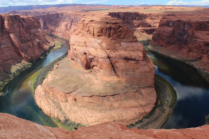 Colorado River between Canyons Stock Image - Image of nature, holidays ...