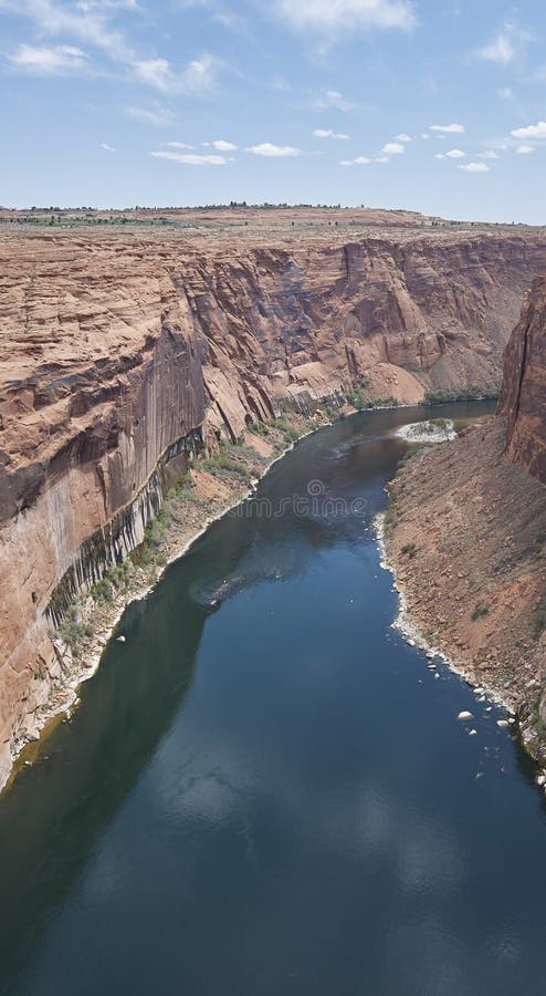Colorado River in Nevada stock photo. Image of gully - 141314642