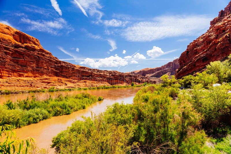 Colorado River stock image. Image of wilderness, mountains - 41690093