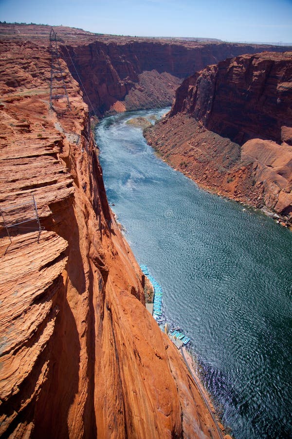 Colorado River stock image. Image of winding, nature - 34000627