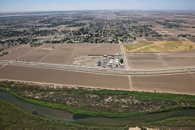 Colorado River at Yuma stock photo. Image of border, california - 27444276
