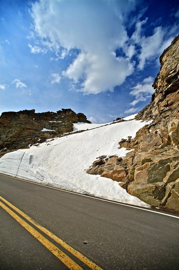 Colorado Roads stock photo. Image of colorado, snowfield - 25961952