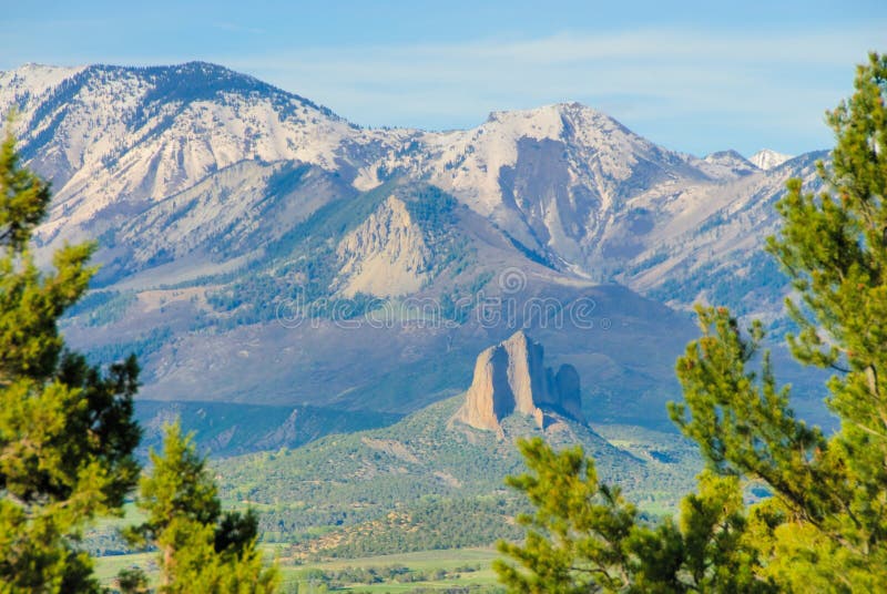 Colorado Rockies stock photo. Image of spring, colorado - 14662734