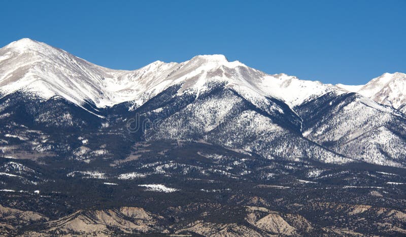 Colorado Rockies stock photo. Image of vista, forest - 65561722