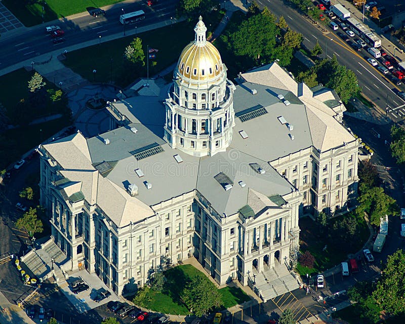 Denver State Capital Dome stock photo. Image of guilding - 1646860