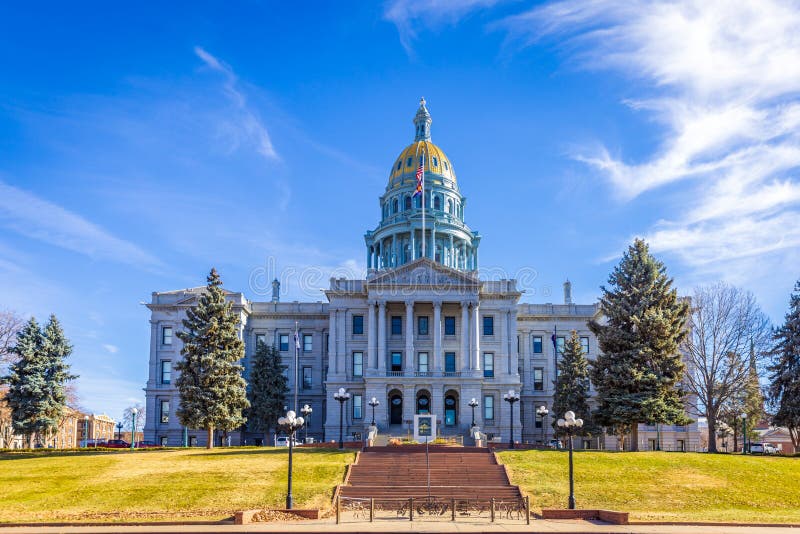 Colorado State Capitol Building Editorial Photography - Image of ...