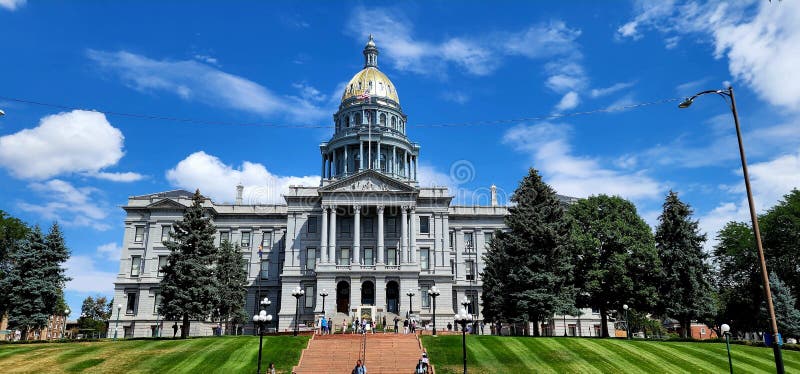 Colorado state capitol stock photo. Image of city, civic - 338151808