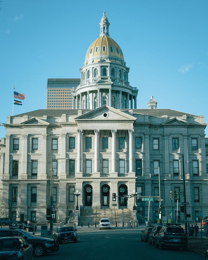 Colorado State Capitol, Denver, Colorado Editorial Stock Image - Image ...
