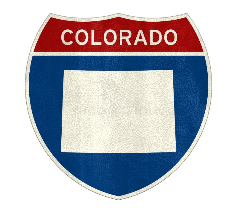 Colorado State Interstate Road Sign Editorial Image - Image of sign ...