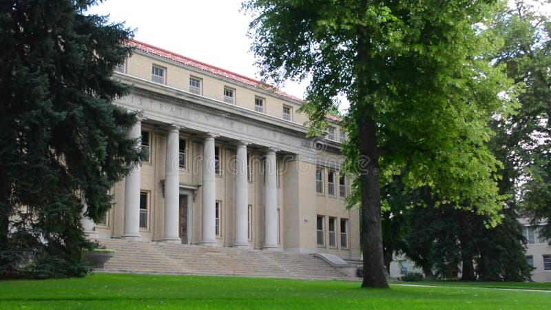 An Administrative Building Stands Proudly at the Edge of the Complex ...