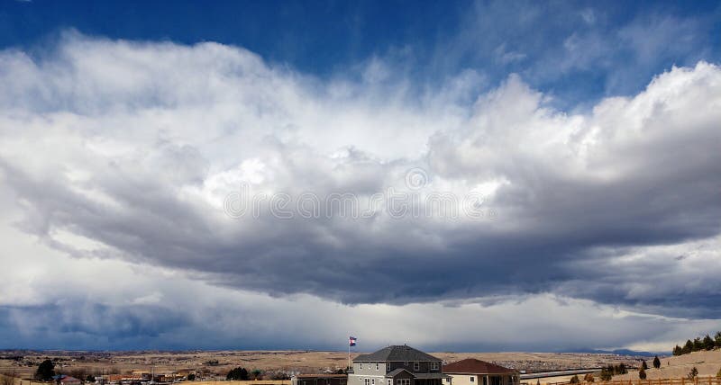 Colorado Storm Clouds stock photo. Image of mountains - 112848606