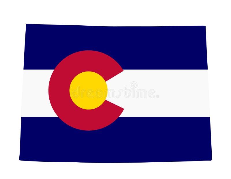 Illustrated Colorado Map Stock Illustrations – 42 Illustrated Colorado ...