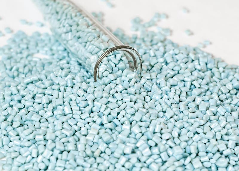 Colorant for Plastic, Pigment in the Granules Stock Image - Image of ...