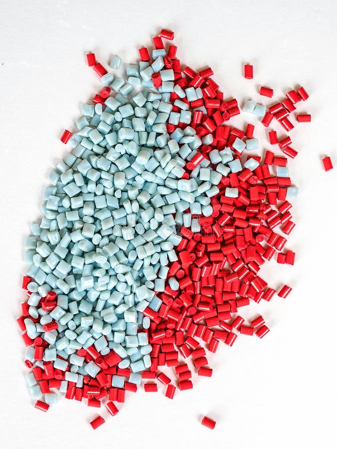 Colorant for Plastic, Pigment in the Granules Stock Photo - Image of ...