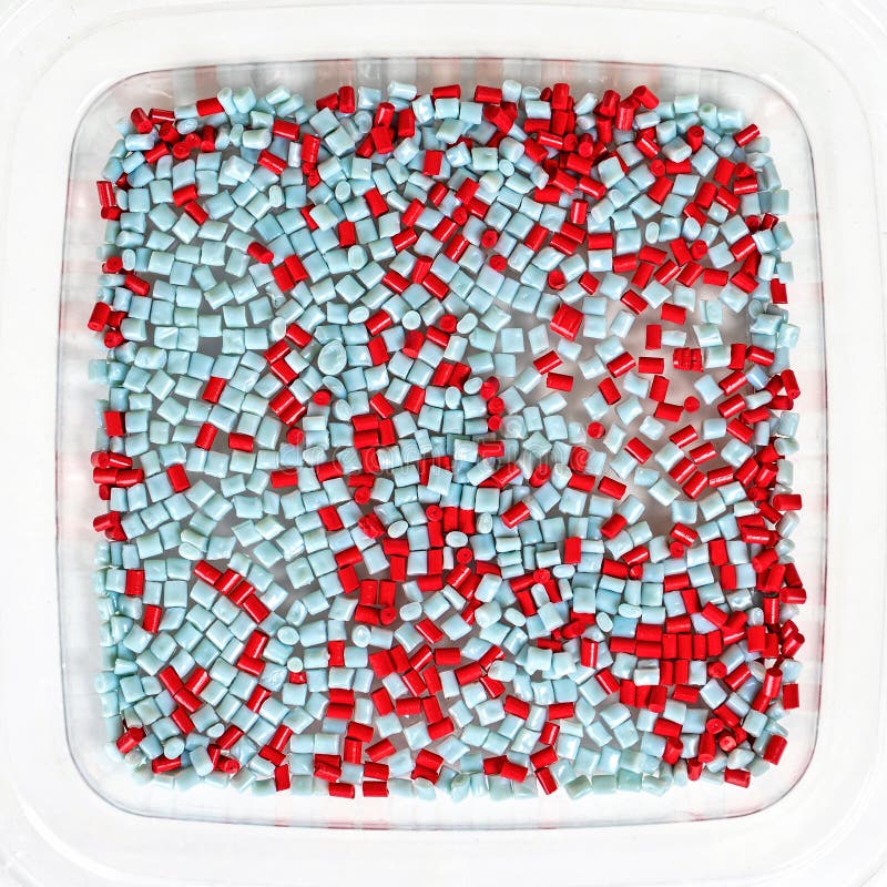 Colorant for Plastic, Pigment in the Granules Stock Photo - Image of ...