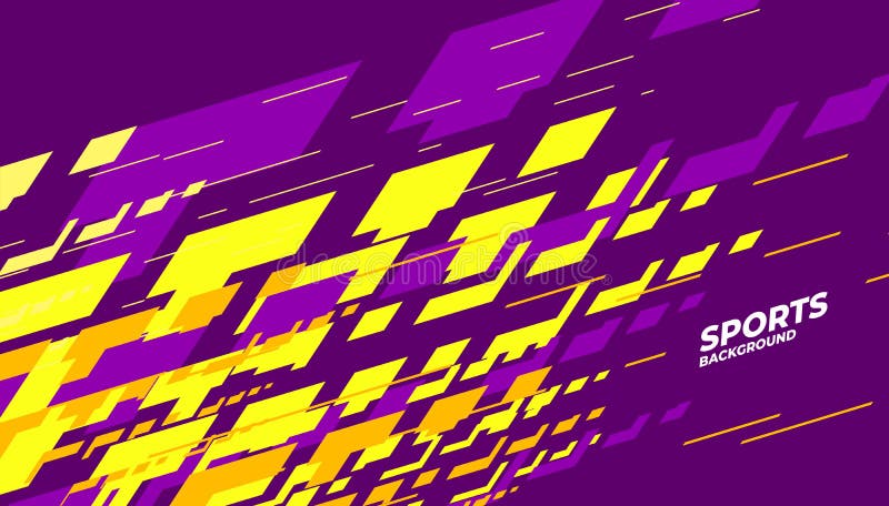 Layout Design with Dynamic Shapes for Sports. Abstract Graphic ...