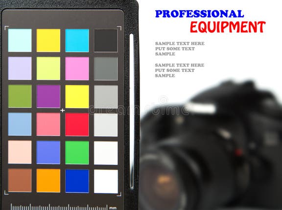 Colorchecker stock photo. Image of colorchecker, densitometer - 22385222