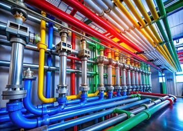 ColorCoded Piping System Identification Chart a Visual Guide for ...
