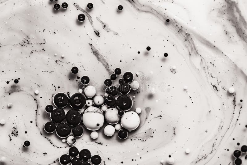 Colored Abstract Background.Ink Bubbles in Water. Abstract Colorful ...