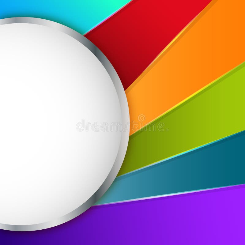 Colored Abstract Background Sample Stock Vector - Illustration of ...
