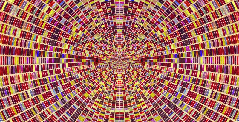 Colored Abstract Ceramic Mosaic Tile Squares Stock Illustration ...