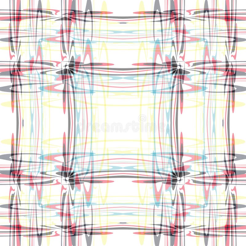 Colored Abstract Lines on a Light Background Stock Vector ...