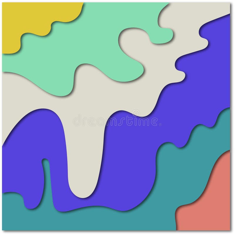 Colored Abstract Paper Cut Pattern .Design Concept.Vector . Background ...