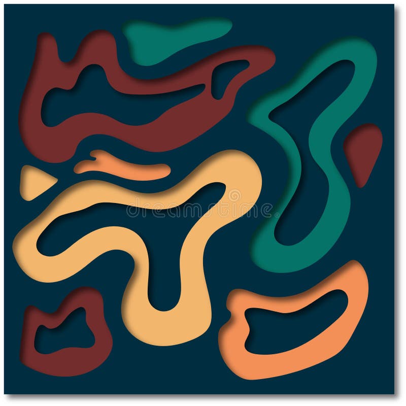 Colored Abstract Paper. Design Concept.Vector Stock Vector ...